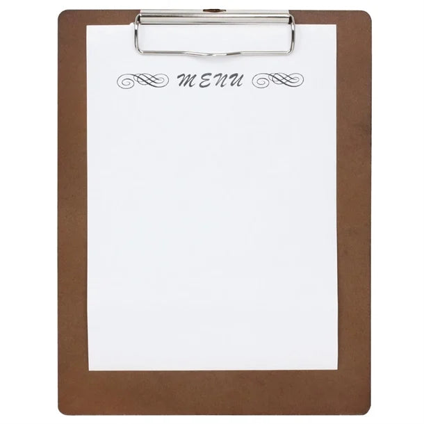 Olympia Menu Clipboard A5 – The Catering Place